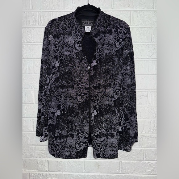 Alex Evenings | Jackets & Coats | Vintage Alex Evenings Long Formal ...